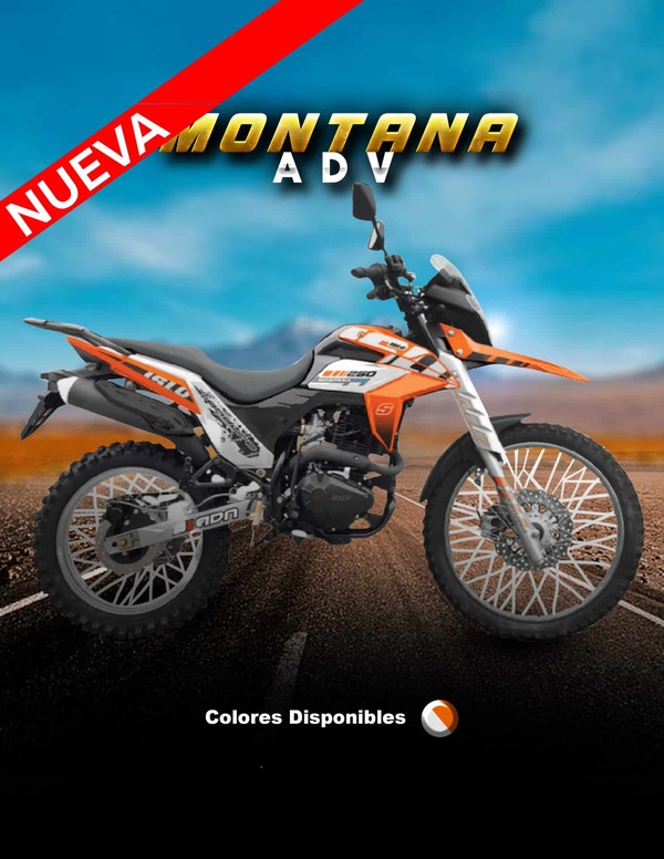 MONTANA ADV 250cc – Motocicletas carabela | Motocicletas ISLO ...